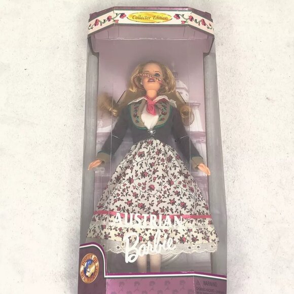 Mattel | Toys | Vintage 998 Barbie Dolls Of The World Collector Edition ...